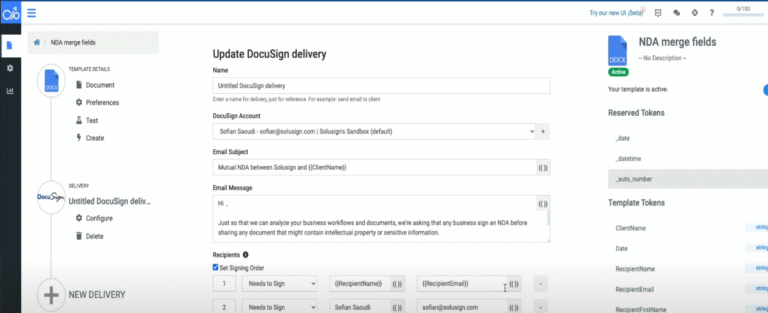 How To Create Mail Merge Docusign Templates