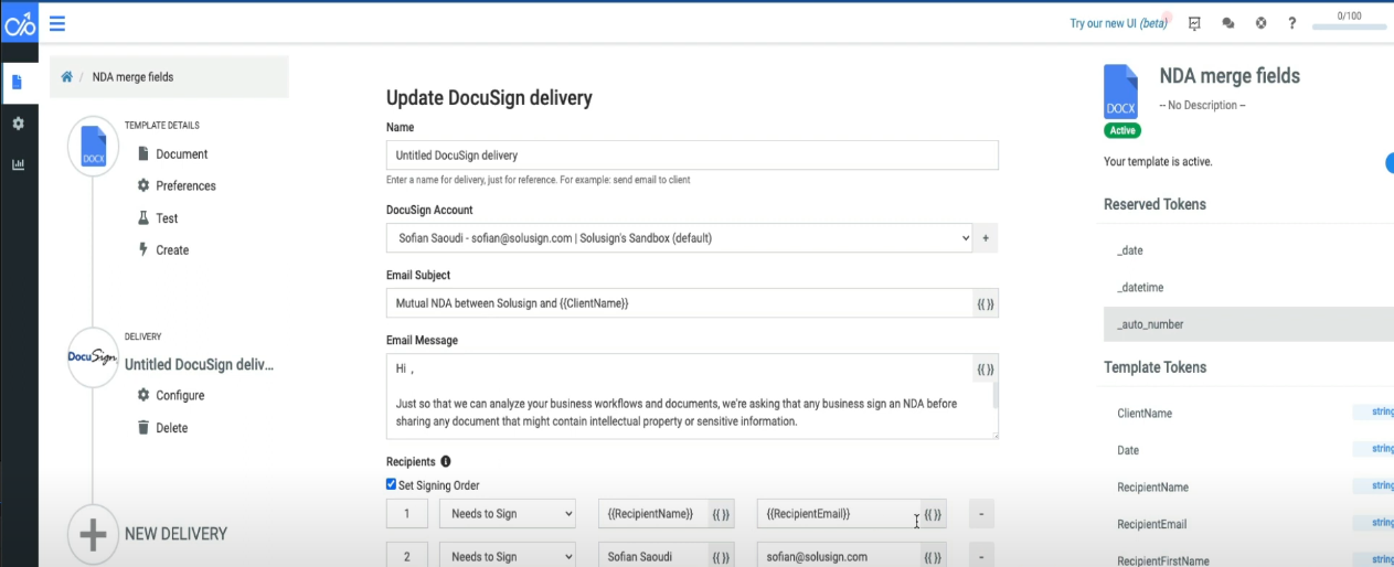 How To Create Mail Merge Docusign Templates